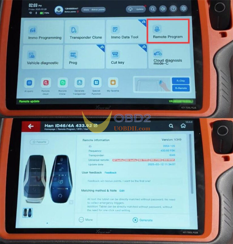 How to Program Key and Bind Device by Xhorse Bluetooth Digital Smart Key – UOBDII Official Blog