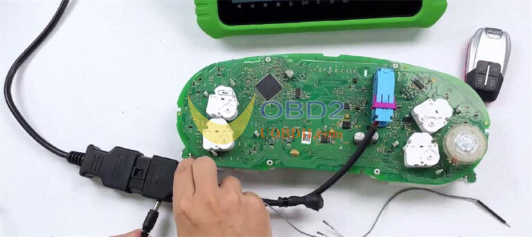 OBDSTAR X300 Classic G3 Program VW GEN4 NEC24C64 AKL on Bench – UOBDII ...
