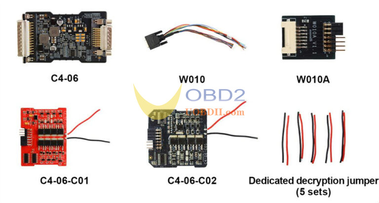 OBDSTAR RH850/V850 Adapter Kit Support List for G3 and DC706 – UOBDII ...