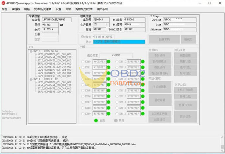 How to Reset Mileage on BMW BDC2 Module by APPRO2? – UOBDII Official Blog