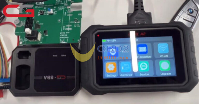 CGDI A2 Add BMW G-Series BDC2 Key on Bench – UOBDII Official Blog