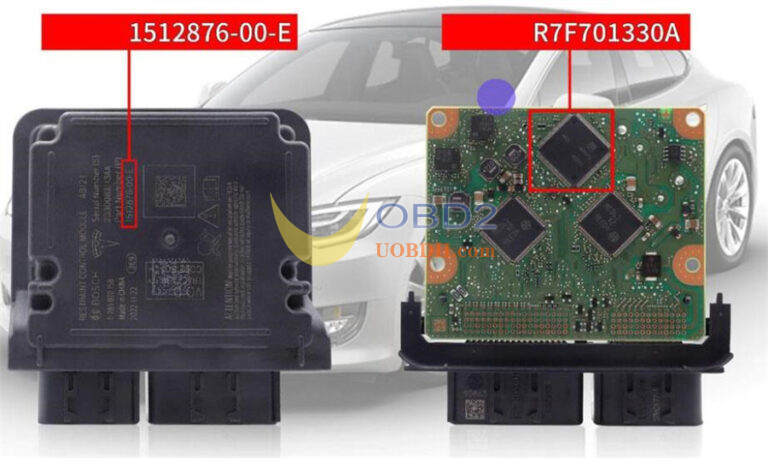 Tesla Model 3/Y Airbag 1512876-00-E Reset by OBDSTAR or CGDI CG70 ...