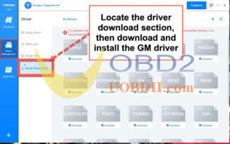Topdon RLink J2534 and GM Techline Connect SPS2 Connection Guide – UOBDII Official Blog