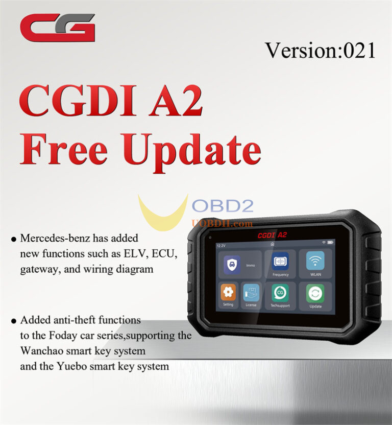 CGDI A2 Update Mercedes-Benz ELV ECU Gateway and Wiring Diagram ...