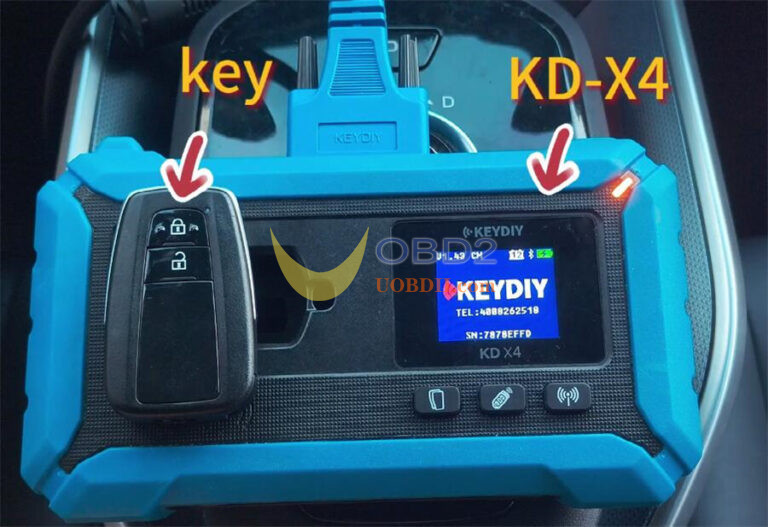 How to Program 2023 Toyota BZ3 EV AKL by KEYDIY KD-X4? – UOBDII ...
