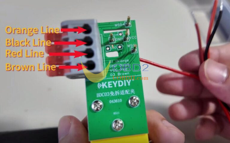 KEYDIY KD-MAX with BDC03 Special Dismantling-free Clip Add FGB Key ...