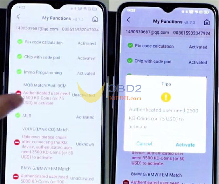 How to Obtain and Transfer KEYDIY KD Coins? – UOBDII Official Blog